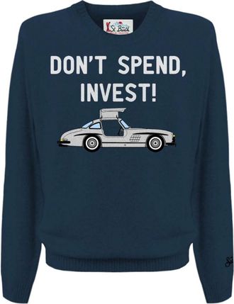 MC2 Saint Barth Herren, Strickwaren, Blau, XLGröße