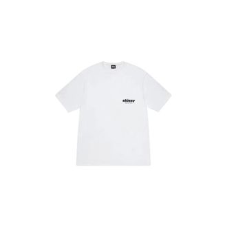 St&uuml;ssy Rollers Tee - - Tops - Herren - Wei&szlig; - S