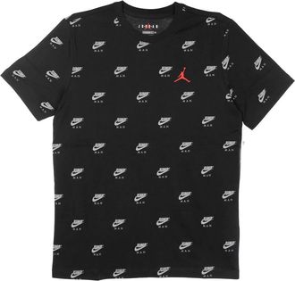 Nike Jordan Homme, Tops, Noir, Taille: XL T-shirt Imprim&eacute; Crew