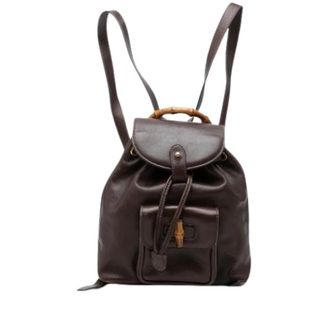 Gucci Pre-owned Mini Rucksack - - Pre-owned - Damen - Braun - ONE SIZE
