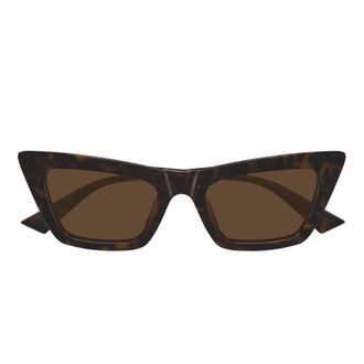Bottega Veneta Femme, Accessoires, Brun, Taille: 53 MM Lunettes de soleil oeil-de-chat