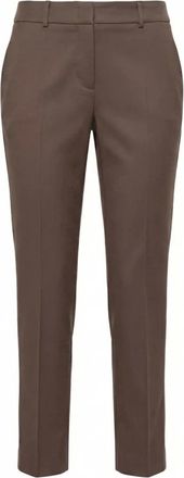 PESERICO Femme, Pantalons, Brun, Taille: 44 FR Iconic 4718 Cigarette Pantalons