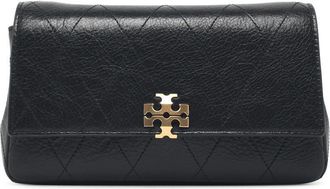Tory Burch Tory Burch Portefeuille Lear noir Cahrlie avec cha&icirc;ne