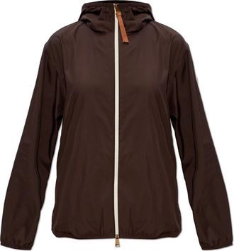 Moncler Femme, Vestes, Brun, Taille: 42 FR Veste Fegeos