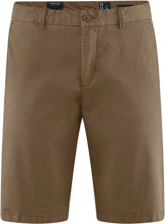 Bomboogie Homme, Shorts, Beige, Taille: W29 Bermuda Chino en gabardine