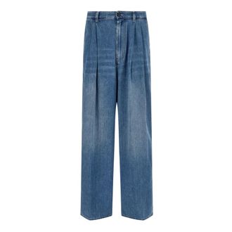 Marni Homme, Jeans, Bleu, Taille: W34 Jean large