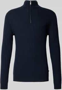 Matinique Strickpullover mit Troyer-Kragen Modell mason