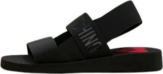 Love Moschino Femme, Chaussures, Noir, Taille: 36 EU Sandale plate
