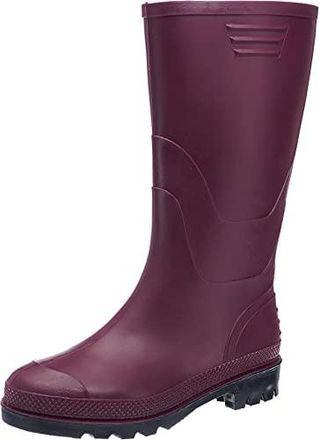 Beck Femme Basic 480 Bottes de pluie, Rouge (Bordeaux), 37 EU