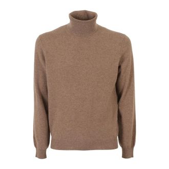 FILIPPO DE LAURENTIIS Luxuri&ouml;ser Cashmere-Pullover - - Knitwear - Herren - Beige - M