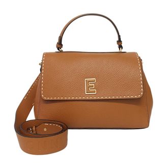 Ermanno Scervino Femme, Sacs, Brun, Taille: ONE Size Sac bandouli&egrave;re en similicuir avec logo
