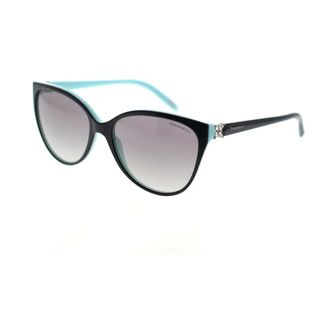 Tiffany & Co. Femme, Accessoires, Noir, Taille: 58 MM Lunettes de Soleil Cat-Eye avec Style Unique