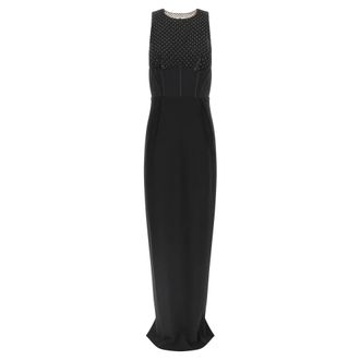 Elisabetta Franchi Red Carpet Dress - - Dresses - Damen - Schwarzk - XS