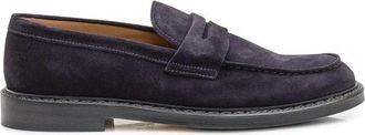 Doucal's Homme, Chaussures, Bleu, Taille: 41 1/2 EU Penny Loafer