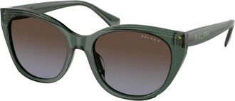 Ralph Lauren Femme, Accessoires, Vert, Taille: 56 MM Lunettes de soleil carr&eacute;es