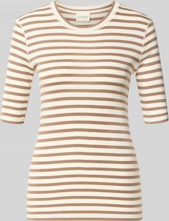Closed Skinny Fit T-Shirt mit Rundhalsausschnitt