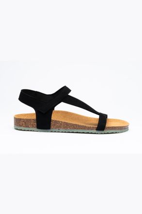Zouri Damen vegan Sandalen Abyss Schwarz