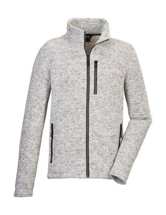 G.I.G.A. DX by killtec Fleecejacke GW 55 MN KNTFLC JCKT Zeitlose Strickfleecejacke, recyceltes Material, Taschen mit Zipper