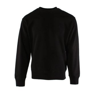 C.P. Company Diagonal Fleece Crewneck Sweatshirt - - Sweatshirts & Hoodies - Herren - Schwarzk - XL