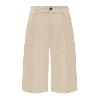 STUDIO NICHOLSON Homme, Shorts, Beige, Taille: XS Pant Knee Leng Short