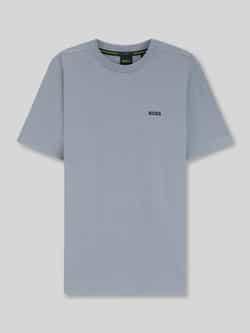 HUGO BOSS Regular Fit T-Shirt aus Baumwoll-Mix