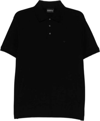 Emporio Armani Homme, Tops, Noir, Taille: S Polo Chemises