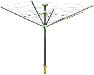 Juwel Juwel Wäschespinne Novaplus Evolution Lift (für 5-6 Waschmaschinenladungen, Wäscheschirm mit Schutzhülle und Bodenhülse, Wäscheständer öffnet automati