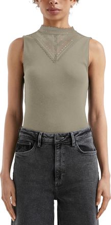 QS by s.Oliver Ripptop mit Spitzeneinsatz