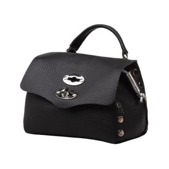 Zanellato Femme, Sacs, Noir, Taille: ONE Size Super Baby Postina Daily Night Handbag