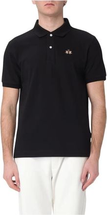 La Martina Homme, Tops, Noir, Taille: XL La Martina T-shirts et Polos