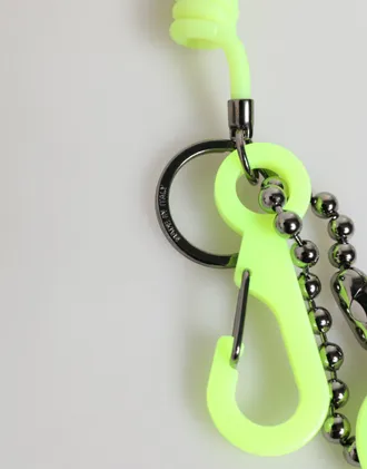 Dolce & Gabbana Coiled Spring Key Case - Green