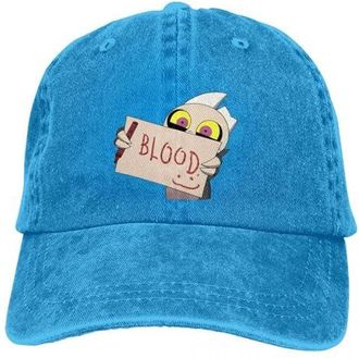 Generic Casquette de baseball couleur pure papa chapeaux sang femme chapeau pare-soleil casquettes de baseball The Owl House Anime casquette &agrave; visi&egrave;re cadeau