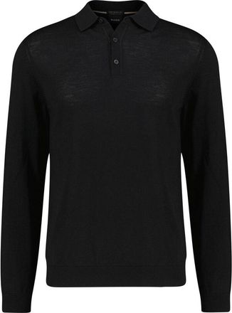 BOSS Herren Polopullover aus Schurwolle LANCIONE