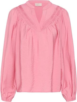 Kaffe Gila Blouse - Femme - Blouses et Chemises - Rose - Taille: 38 FR