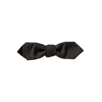 Dolce & Gabbana Gebundene Seiden-Halsfliege- verstellbar - - Accessories - Herren - Braun - ONE SIZE