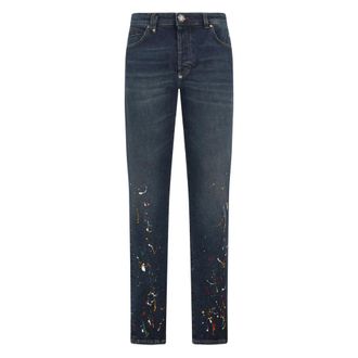 Philipp Plein Herren, Jeans, Blau, W36Gr&ouml;&szlig;e