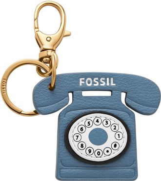 Fossil Damen Blau Polyurethan Taschenanh&auml;nger, SLG1637399