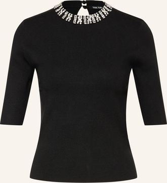 Marc Aurel Marc Aurel Strickshirt Mit Schmucksteinen schwarz