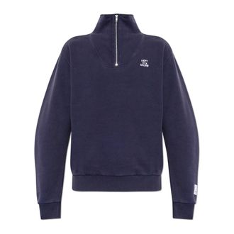 Gallery Dept. Homme, Sweatshirts et sweats &agrave; capuche, Bleu, Taille: M Pull 1/4 Zip