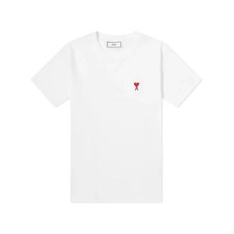 Ami Ami de Coeur T-Shirt - - Tops - Herren - Wei&szlig; - XS