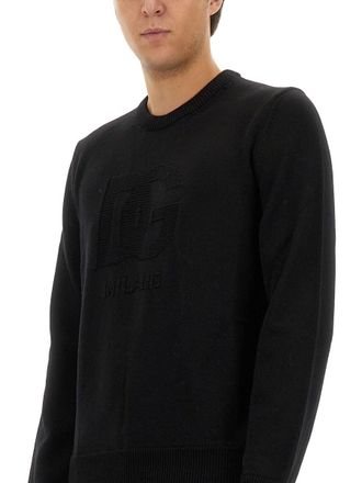 Dolce & Gabbana Virgin Wool Sweater - Black