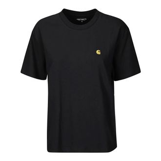 Carhartt Work in Progress Femme, Tops, Noir, Taille: 42 FR Chase T-Shirt