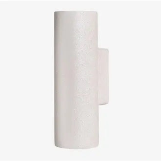 Sklum Sklum - Applique murale dext&eacute;rieur en ciment Curonisy Blanc de Pierre