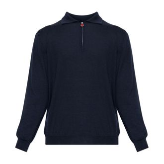 Kiton Herren, Strickwaren, Blau, LGr&ouml;&szlig;e