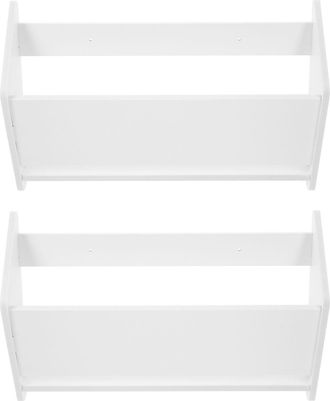 BESPORTBLE Ultraflaches Schuhregal 2-teilig f&uuml;r T&uuml;r R&uuml;ckseite, wandmontierter Schuhorganizer mit F&auml;chern, geeignet f&uuml;r Hausschuhe und kleine Gegenst&auml;nde, einfach