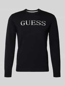 Guess Regular Fit Pullover in Strick-Optik Modell Kane