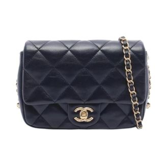 Chanel Sac bandouli&egrave;re vintage Pre-owned - Femme - Pre-owned - Noir - Taille: ONE Size