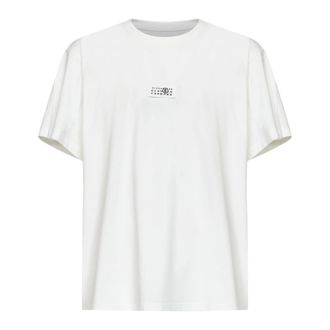 Maison Margiela Numeric Signature T-shirt - - Tops - Herren - Wei&szlig; - S