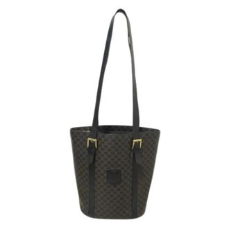 Celine Pre-owned Sac cabas bandouli&egrave;re vintage - Femme - Pre-owned - Brun - Taille: ONE Size