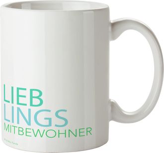 Mr. & Mrs. Panda Tasse Mitbewohner - Geschenk, Stubenkamerad, Spruch, Kaffeetassen, Tasse Sprüche, Schöne Teetassen, WG-Bewohner, Teetasse